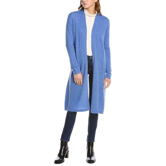Forte Cashmere | Sweaters | Forte Cashmere Womens Long Cashmere Duster ...
